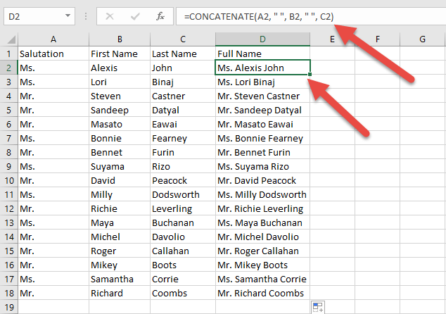 Combine The Contents Of Multiple Cells In Excel 3 Is Super Easy
