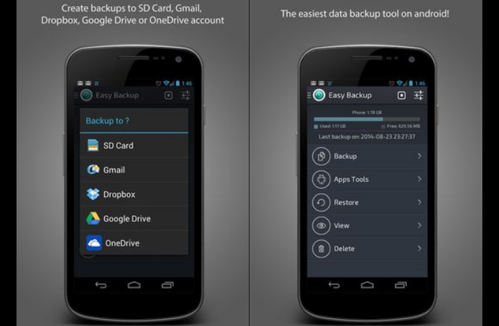 Easy Backup App for Android : Quick Review