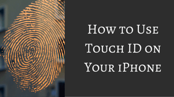 How to use Touch ID on Your iPhone and iPad