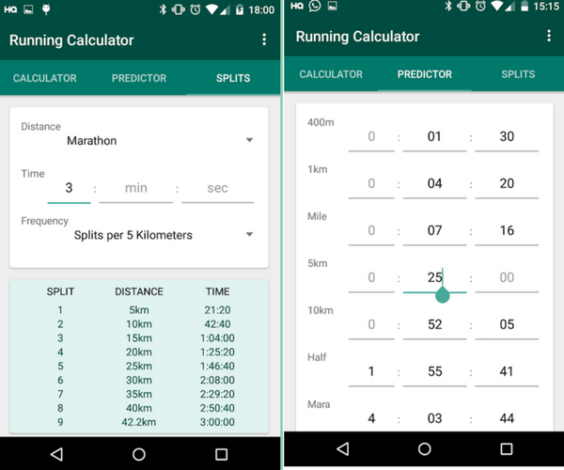 Running Calculator – An App to Analyze Your Training Times Accurately