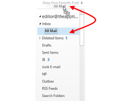 How to Set Up an All Mail Folder in Outlook to See Mail from All Inboxes