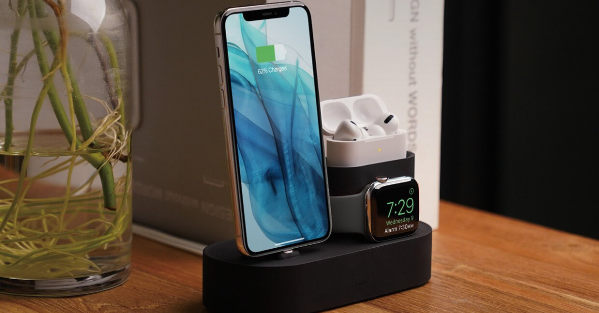 Elago Charging Station - Charge Your iPhone, Watch, and AirPod in $30
