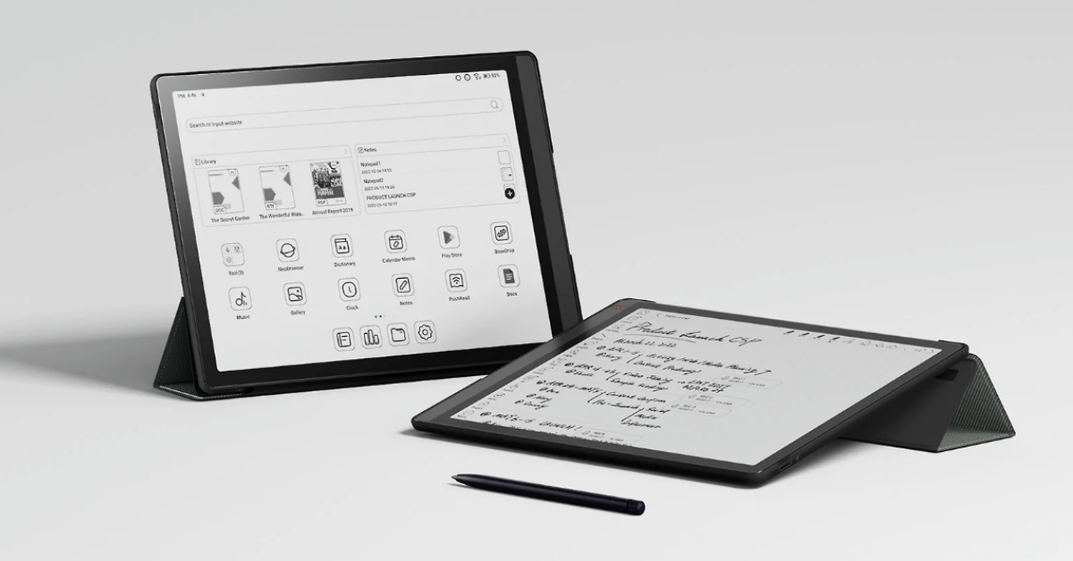 Boox Tab X is an Android eReader That Also Works Like a Tablet
