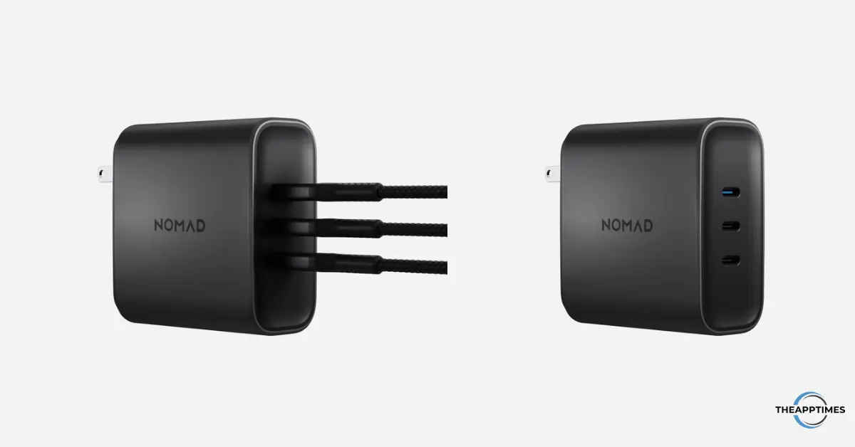 Nomad 130W USB-C Power Adapter: Robust Multi-Device Charger